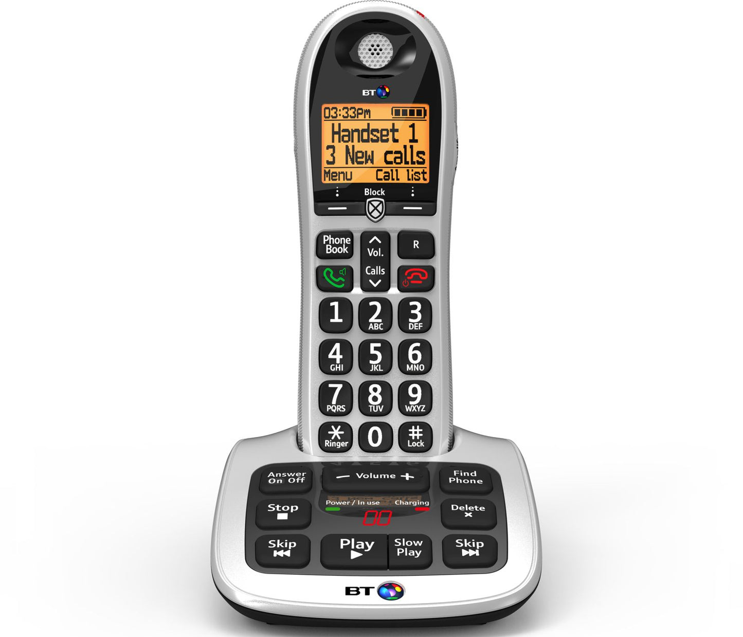 BT 4600 Big Button Cordless Phone with Answer Machine – liGo.co.uk