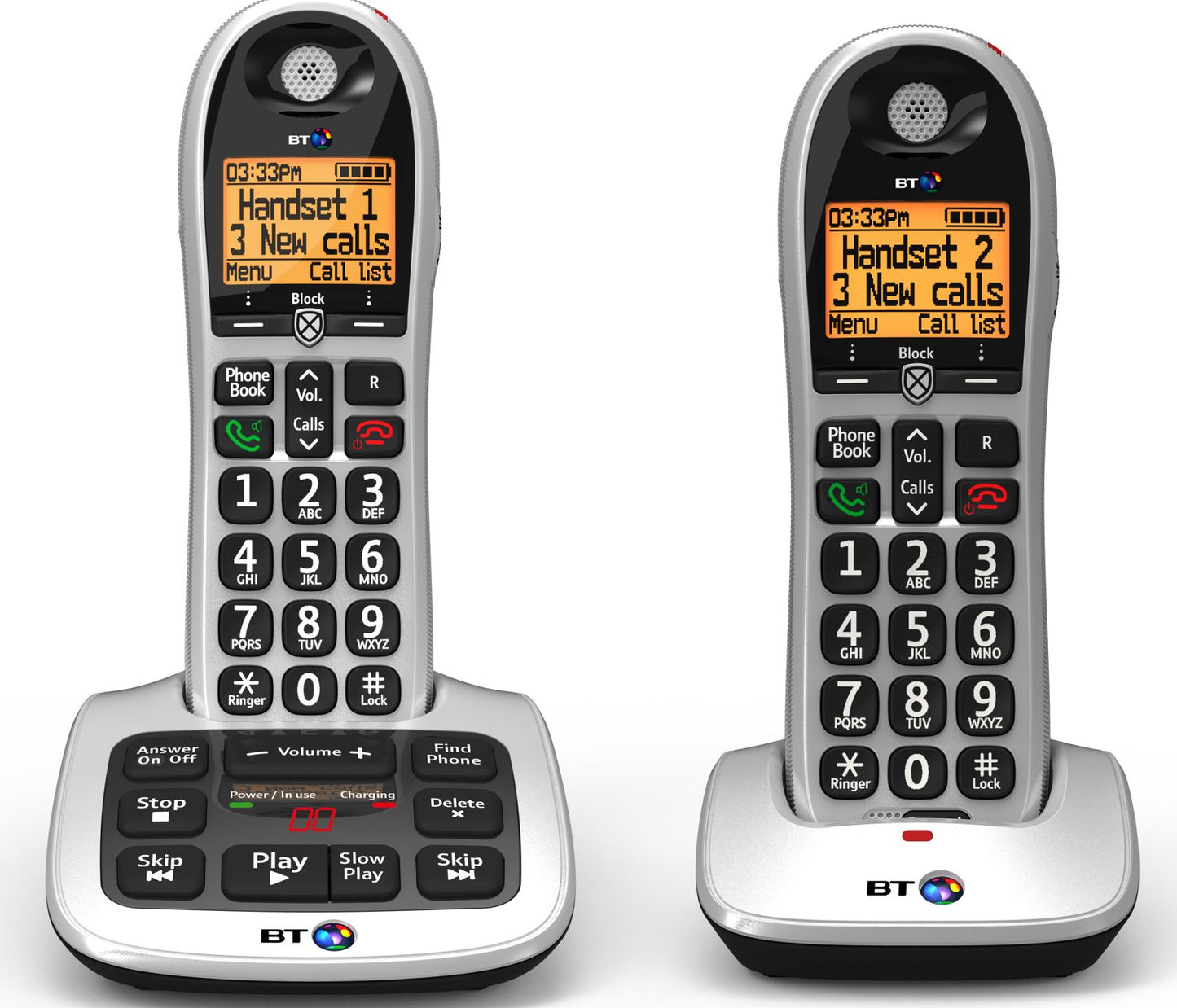 BT 4600 Twin Big Button Cordless Phones – liGo.co.uk