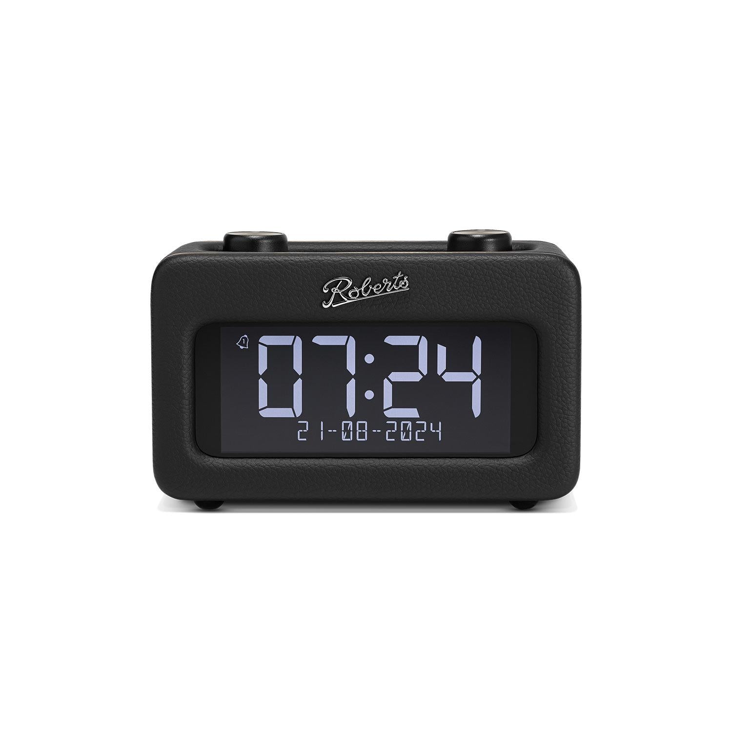 Roberts Revival Rest DAB Radio Alarm Clock, Black – liGo.co.uk