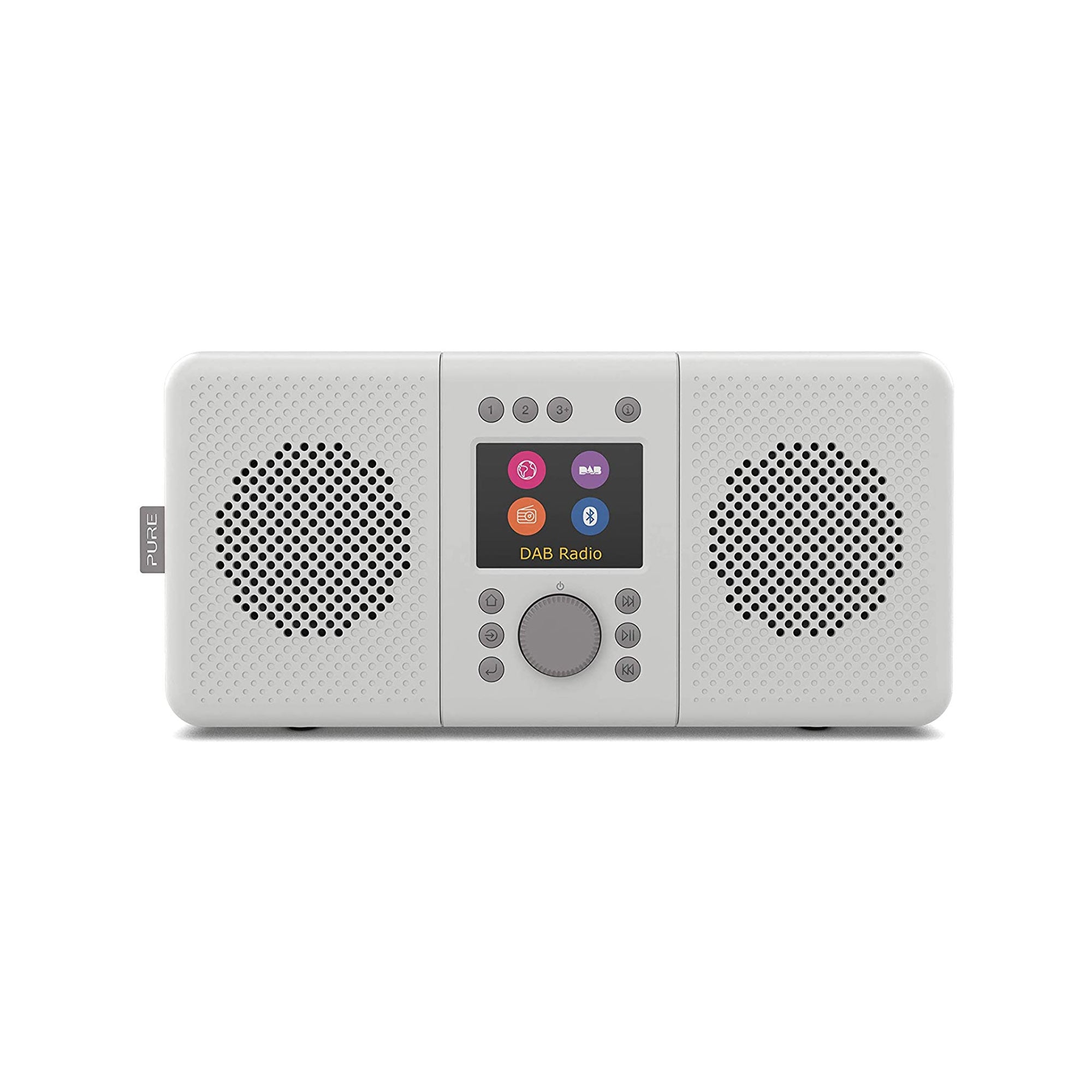 Pure Elan Connect+ Internet Bluetooth Radio, Stone Grey – liGo.co.uk