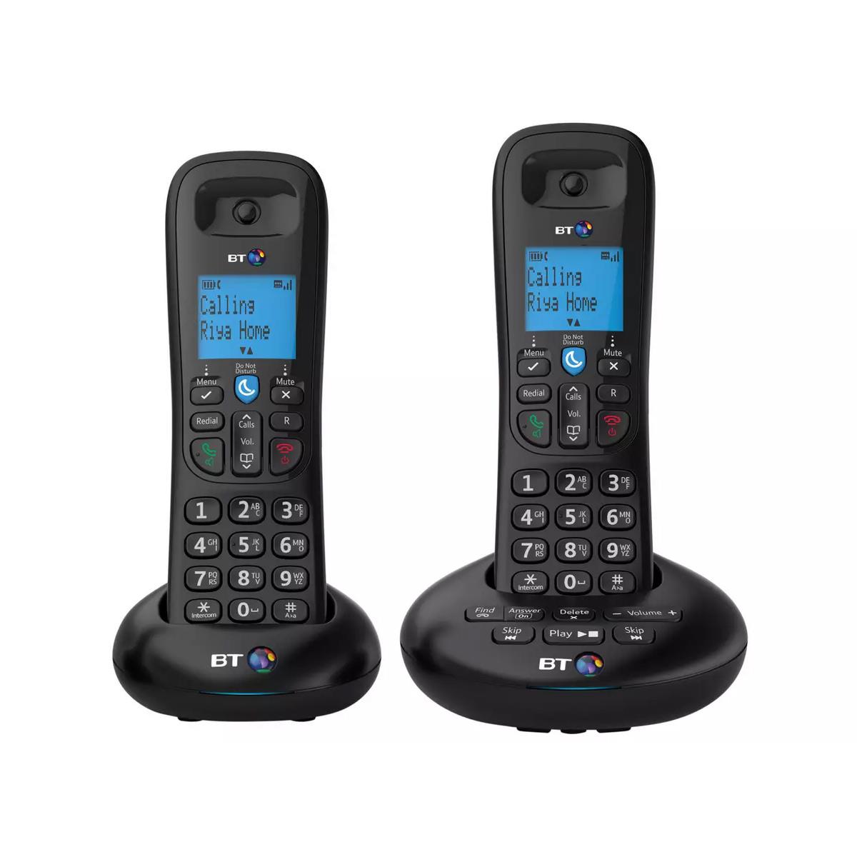 BT 3570 Landline Phone, Twin Handset – liGo.co.uk