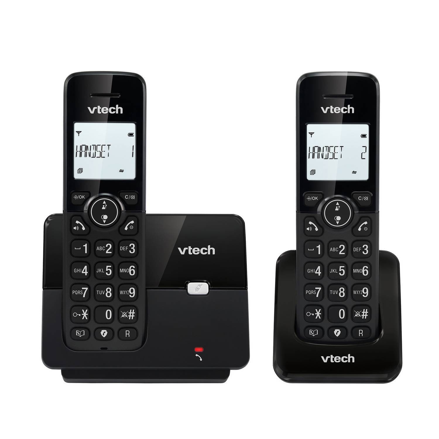 VTech CS2001 DECT Cordless Telephone, Twin Handset – liGo.co.uk