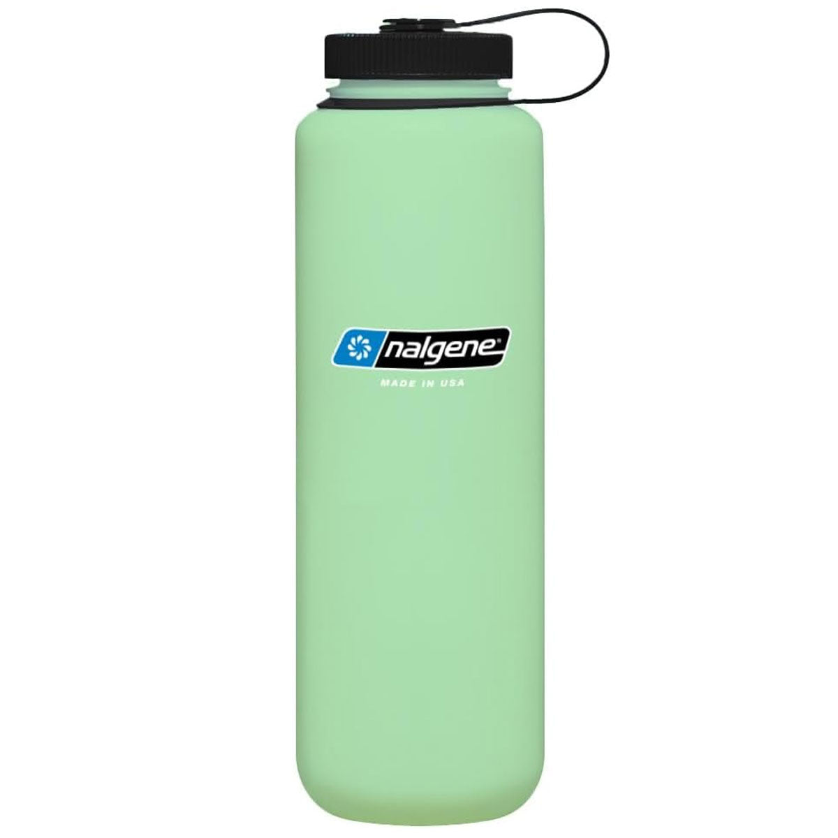 Nalgene Wide Mouth 1.5L Silo Tritan Sustain Water Bottle - Green Glow ...