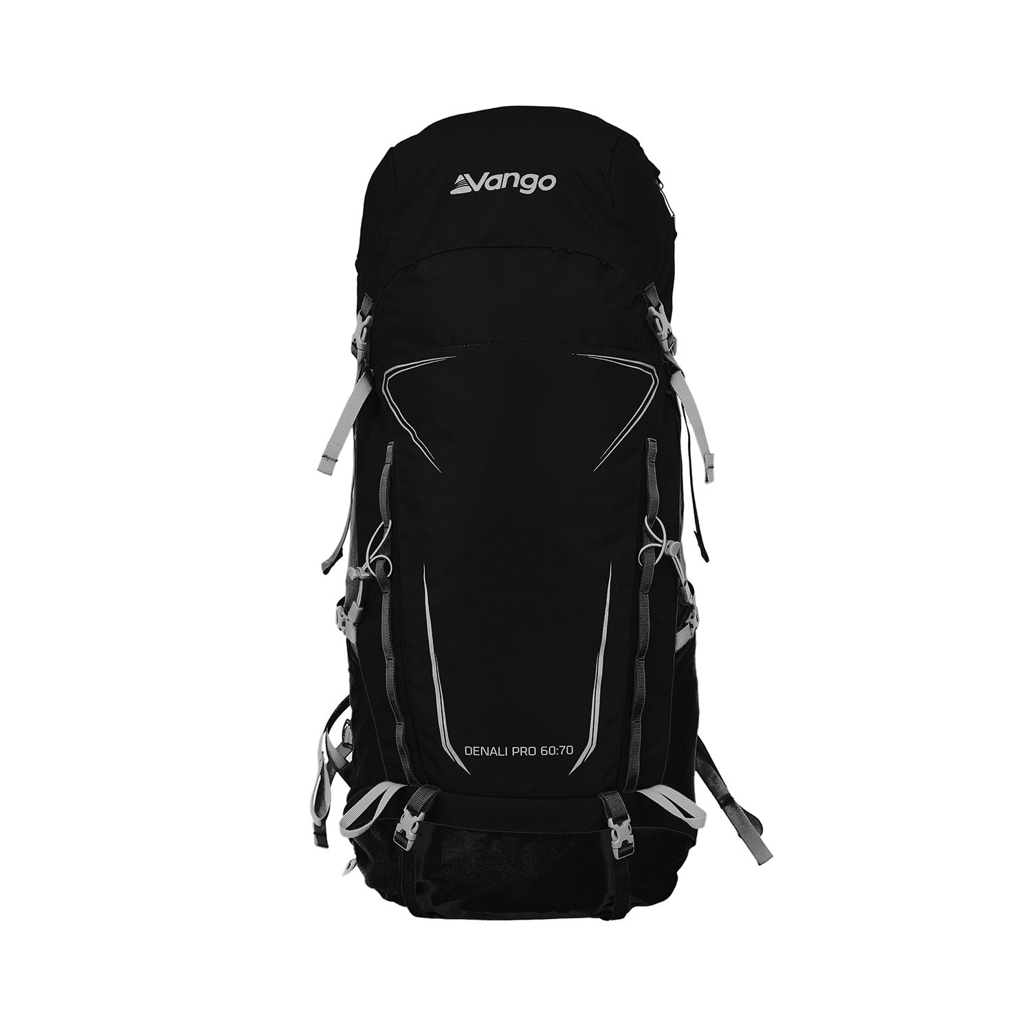 Vango Denali Pro 60:70 Backpack - Black – liGo.co.uk