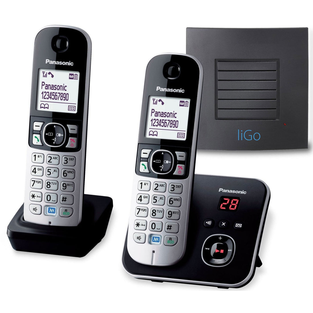 Panasonic KX-TG6822 Twin Phones with Extra Range – liGo.co.uk