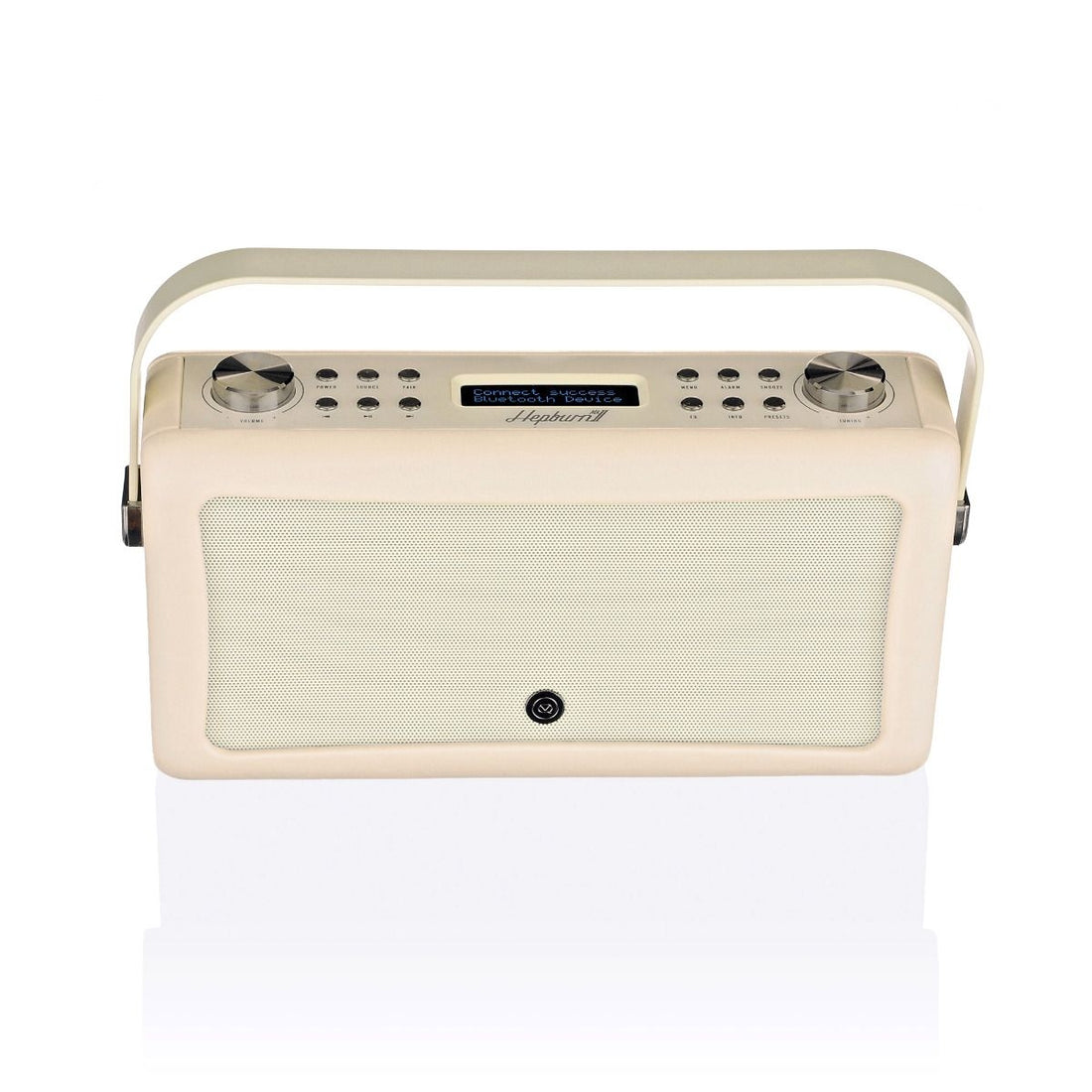 VQ Hepburn Portable Radio & Bluetooth Speaker, Cream – liGo.co.uk